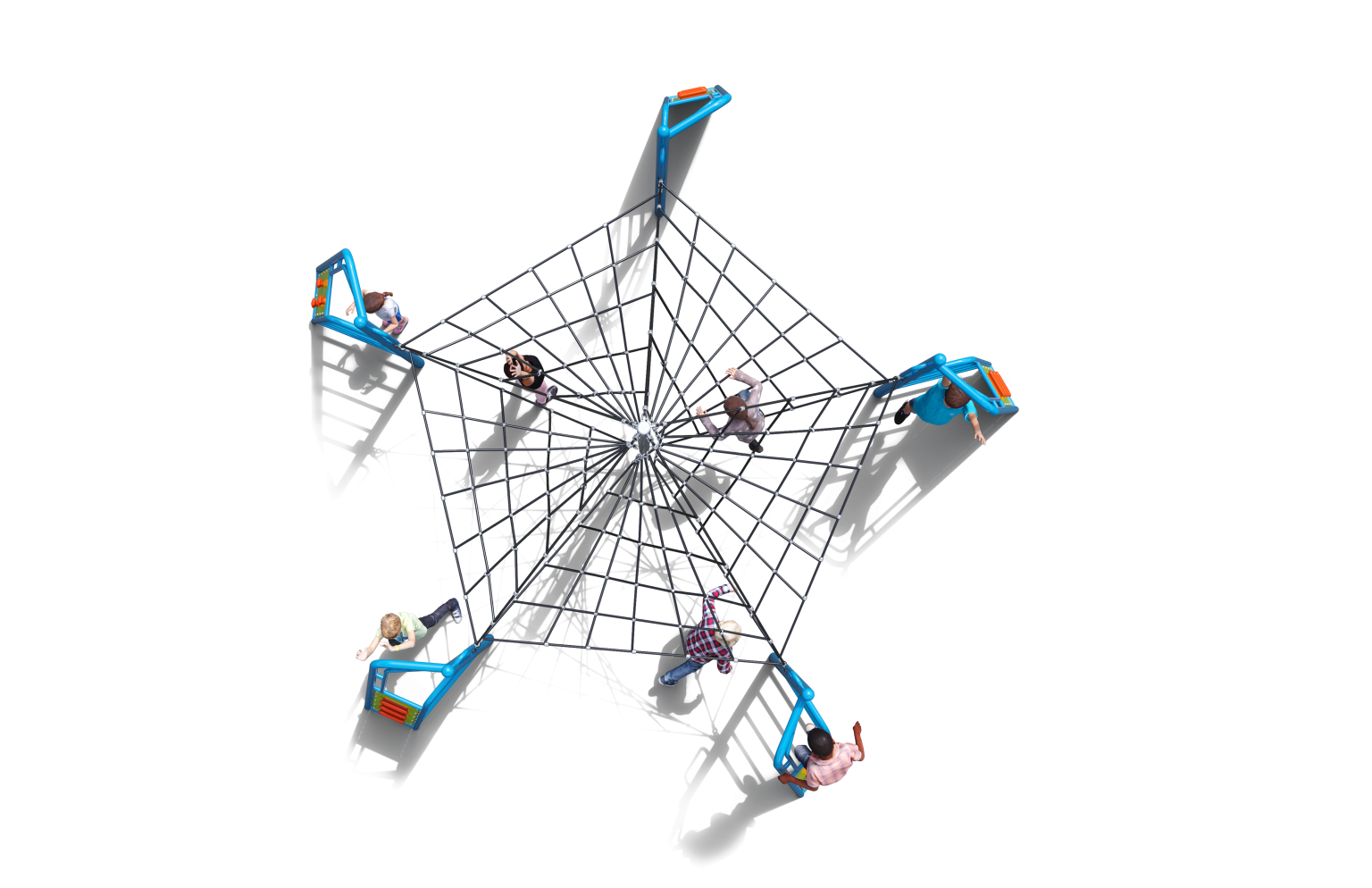 Hover Net Playground Rope Climber| Miracle Recreation