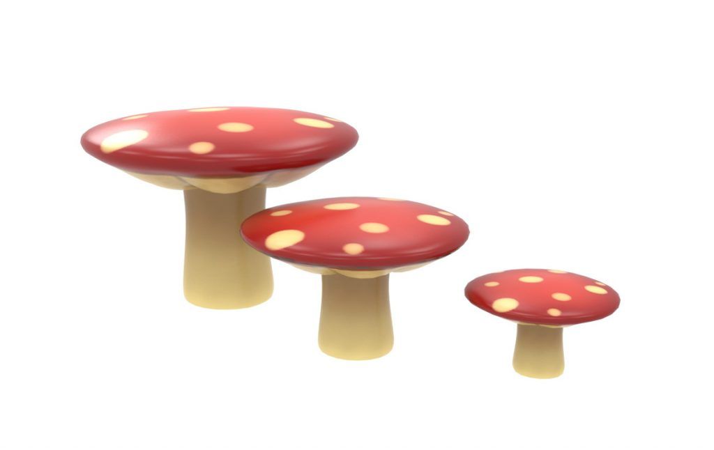Mushroom Path Stepper | Miracle Recreation