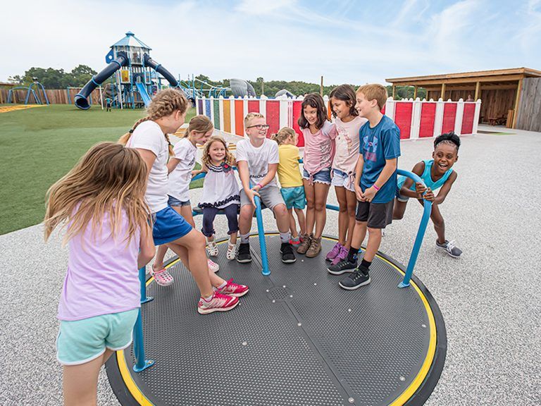 Inclusive Whirl Playground Spinner | Miracle Recreation