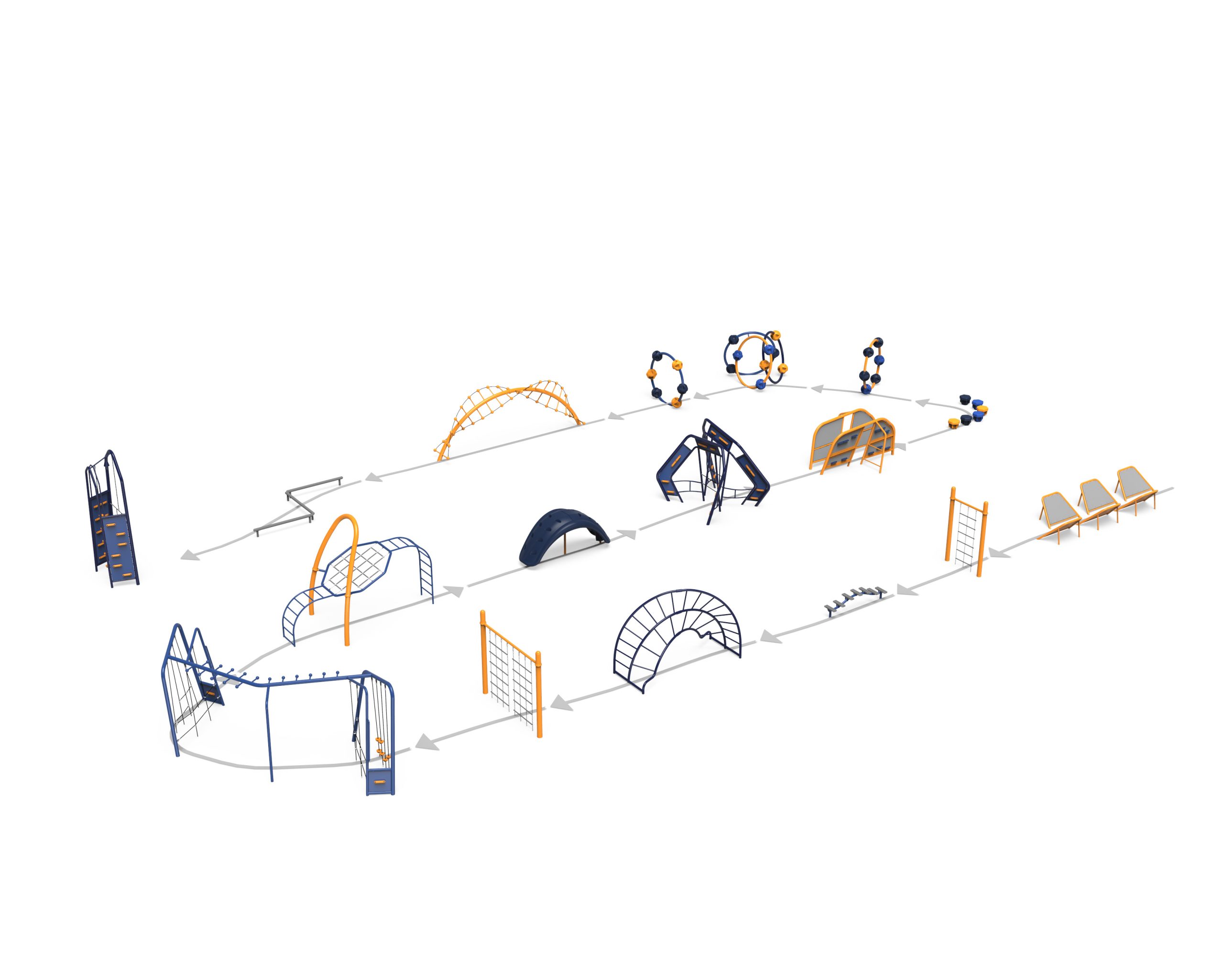 Fitness Challenge Extended Playground Course - Ages 5-12