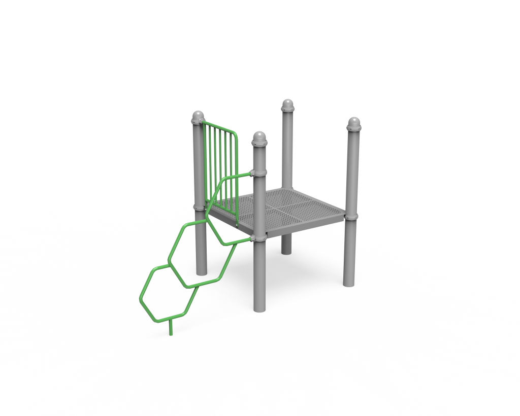 Hex Climber to 3' Deck | Miracle Recreation