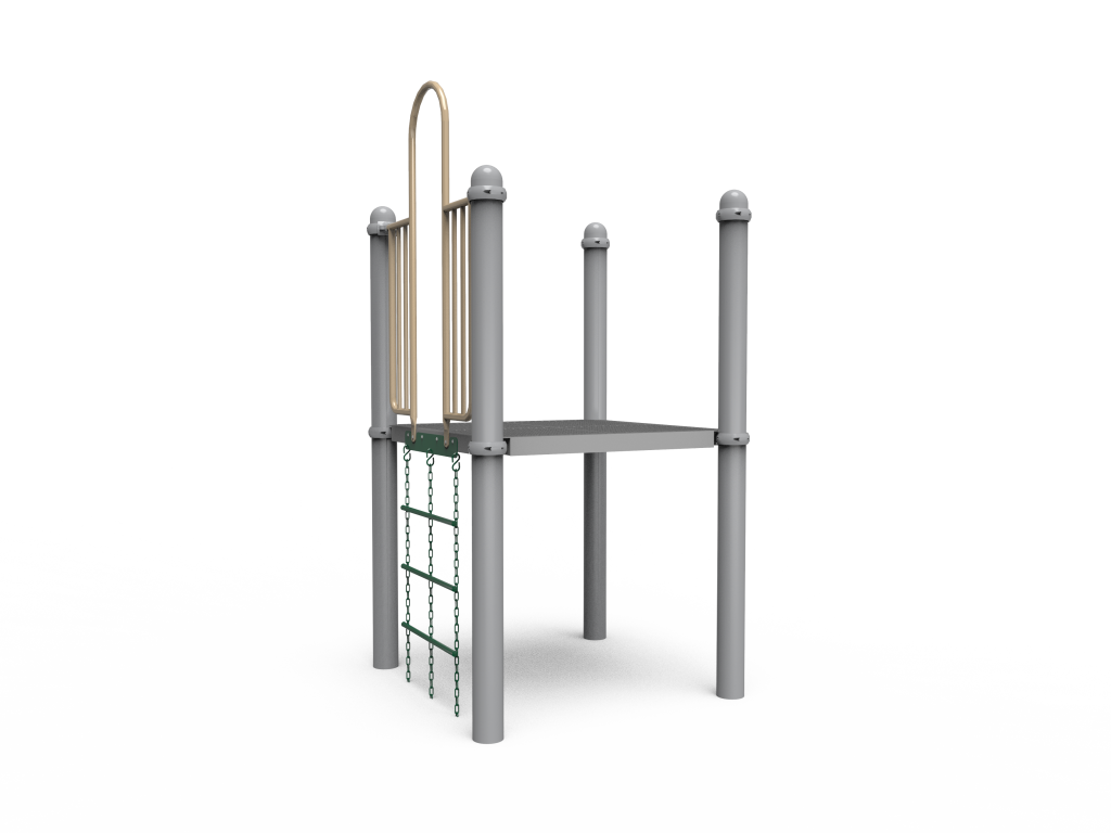 Vertical Chainlink Ladder for Playgrounds | Miracle Recreation