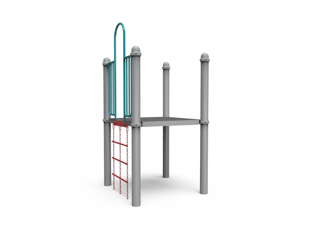 Vertical Chainlink Ladder for Playgrounds | Miracle Recreation