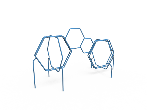 Freestanding Hex Climber | Miracle Recreation