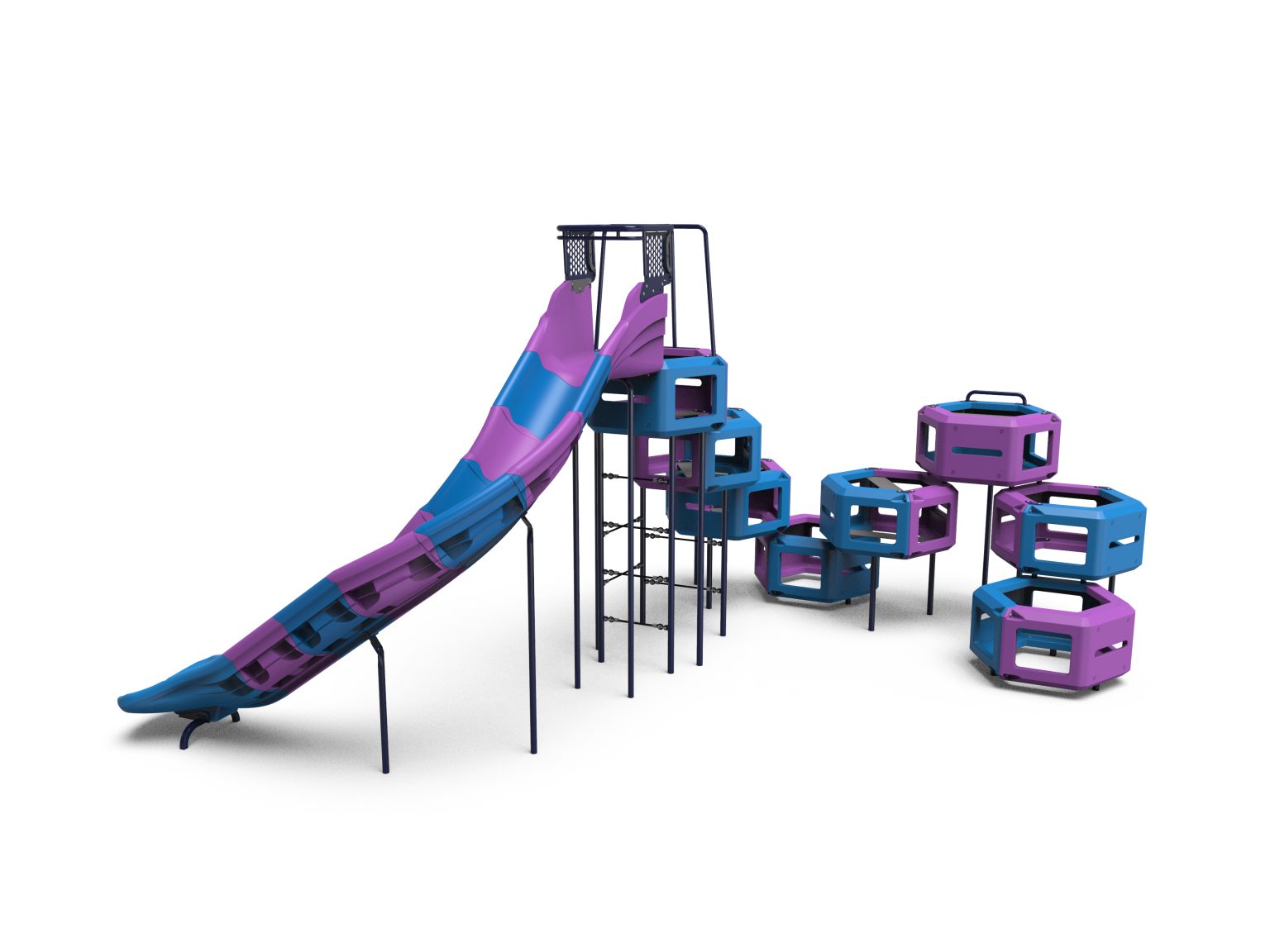 Commercial Playground Slides | Miracle Recreation