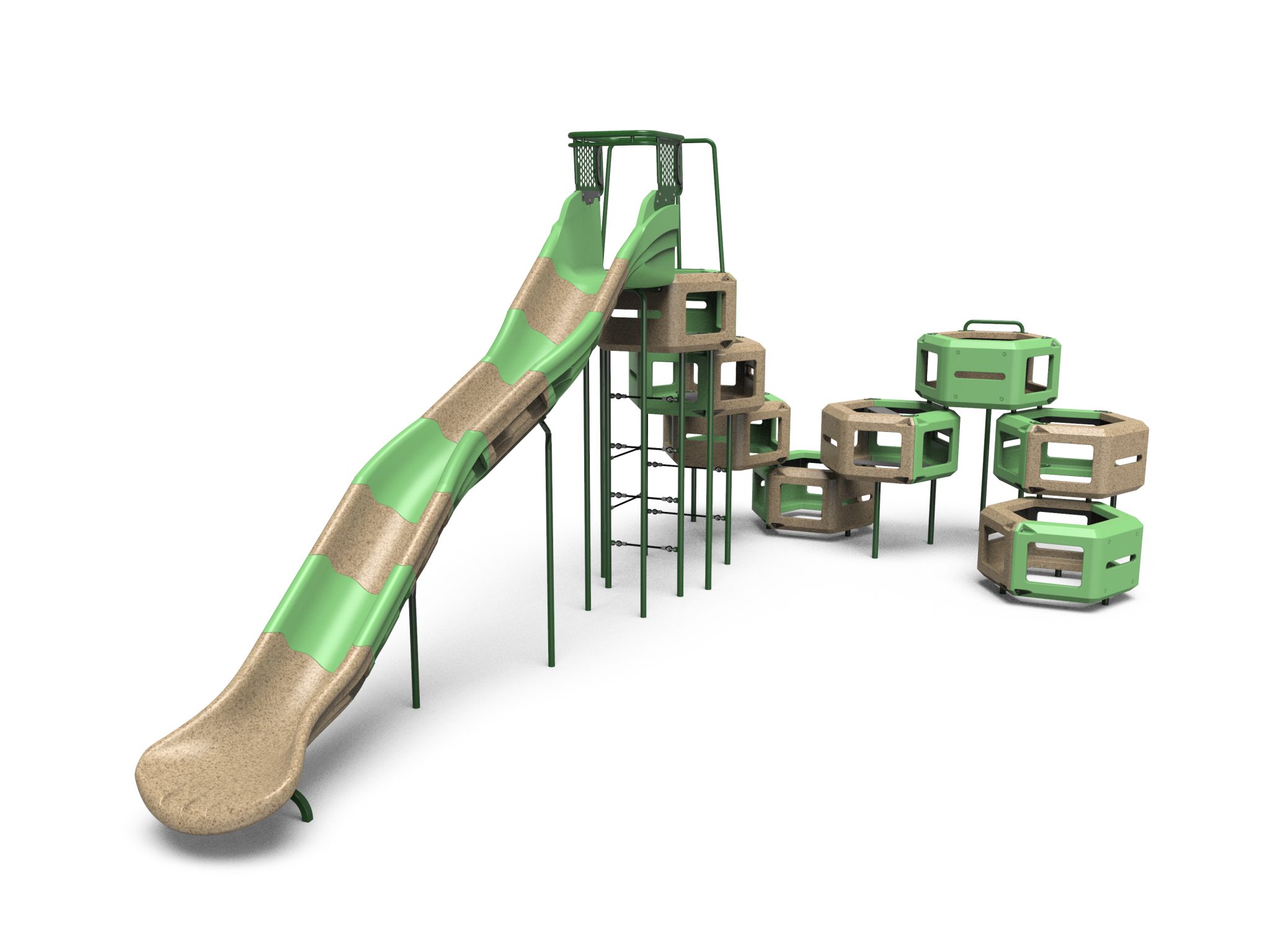 Commercial Playground Slides | Miracle Recreation
