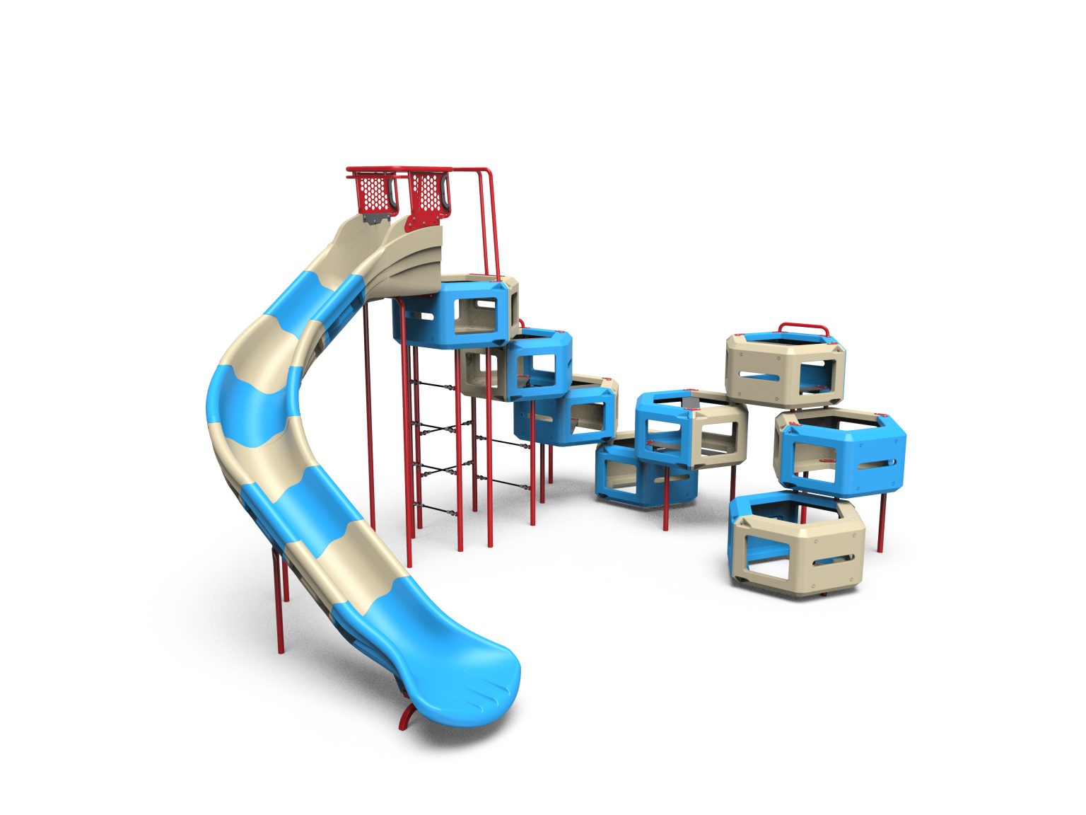 Commercial Playground Slides | Miracle Recreation