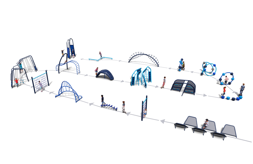 Fitness Challenge Extended Playground Course - Ages 5-12