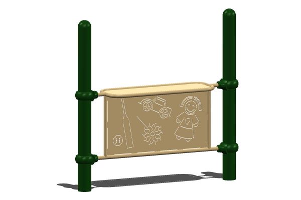 Steel Counter Panel - Elevated - Designed for Ages 2-12