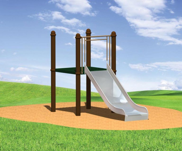 Double Wide Playground Slide | Miracle Recreation