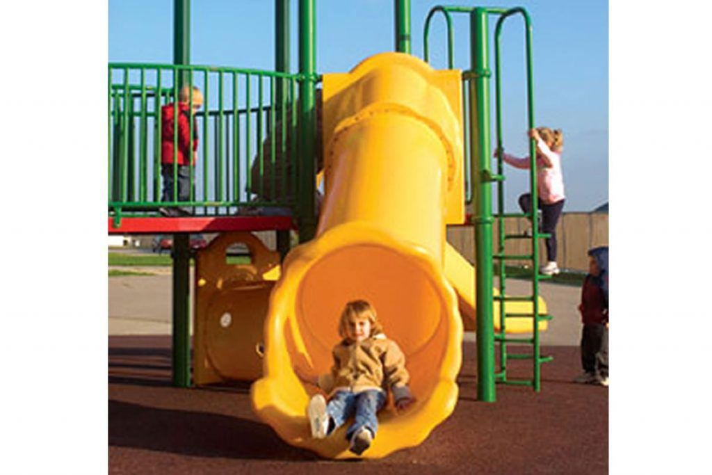 Straight Tube Slide - 30" dia. | Miracle Recreation