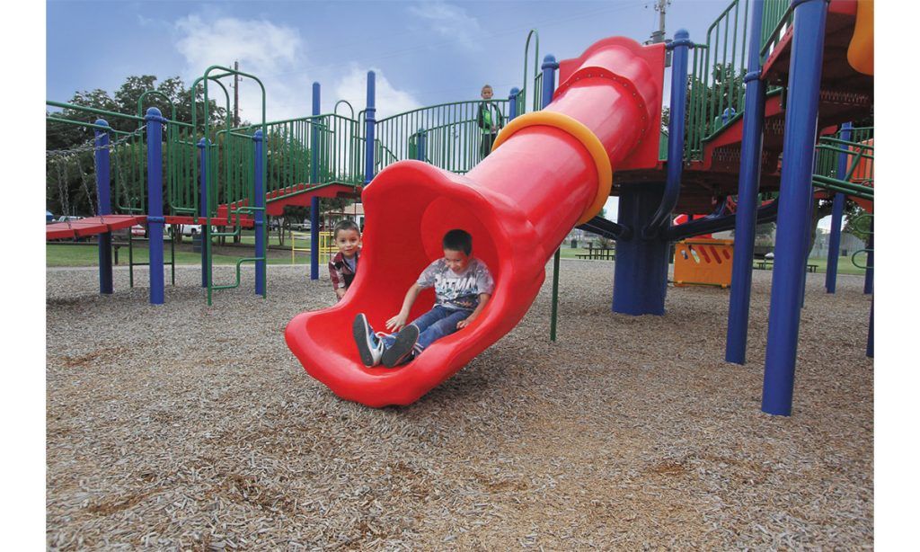 Straight Tube Slide - 30" dia. | Miracle Recreation