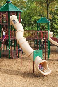 Straight Tube Slide - 30" dia. | Miracle Recreation