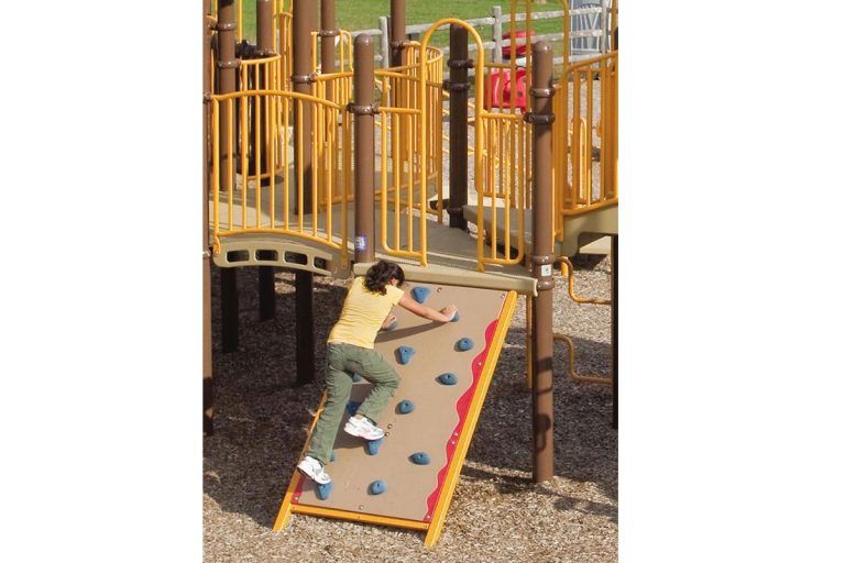 45° Sloped Playground Climbing Wall | Miracle Recreation