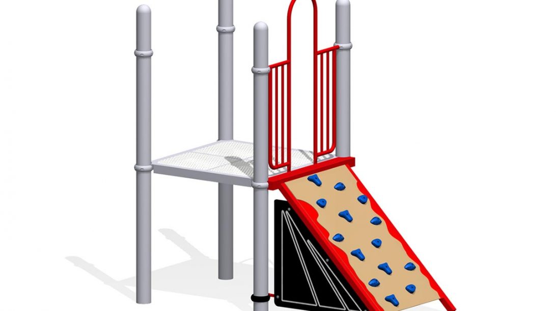 Train Cow Catcher Climbing Wall - Miracle Recreation