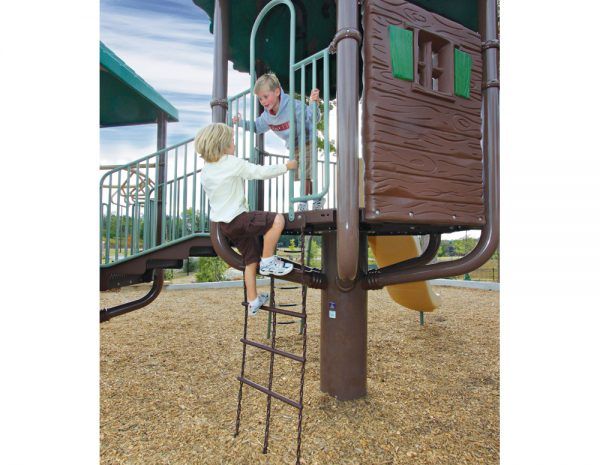 Vertical Chainlink Ladder for Playgrounds | Miracle Recreation