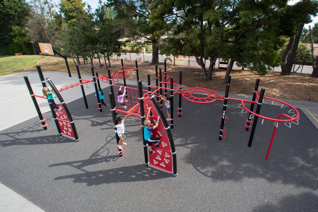 Fitness Challenge Climbing Playground - For Ages 5-12